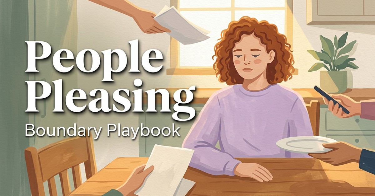 People Pleasing Worksheet: Exercises to Break the Pattern | Boundary ...